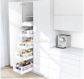 CARGO wysokie HÄFELE SPACE TOWER 40 50 60 L500 SZARY | Melbo.pl